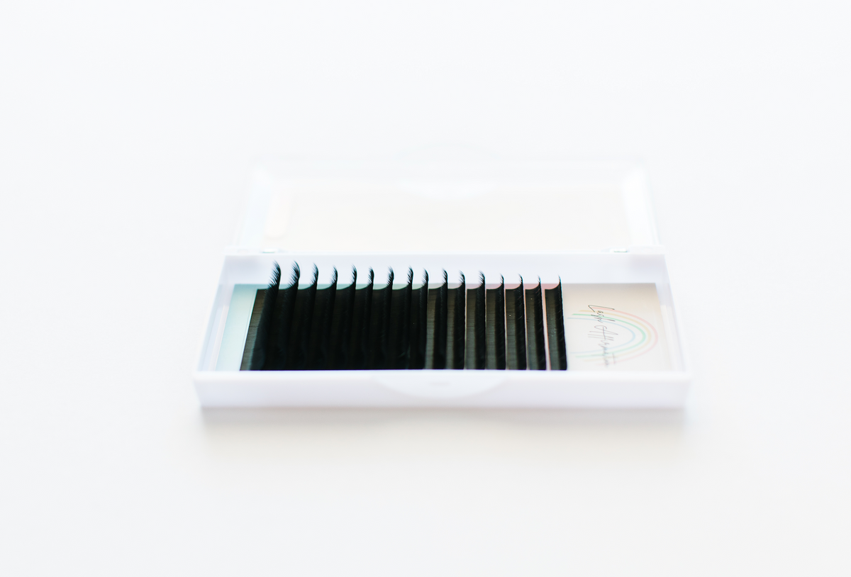 .03 mixed length black lash trays. – Lash Affirmation